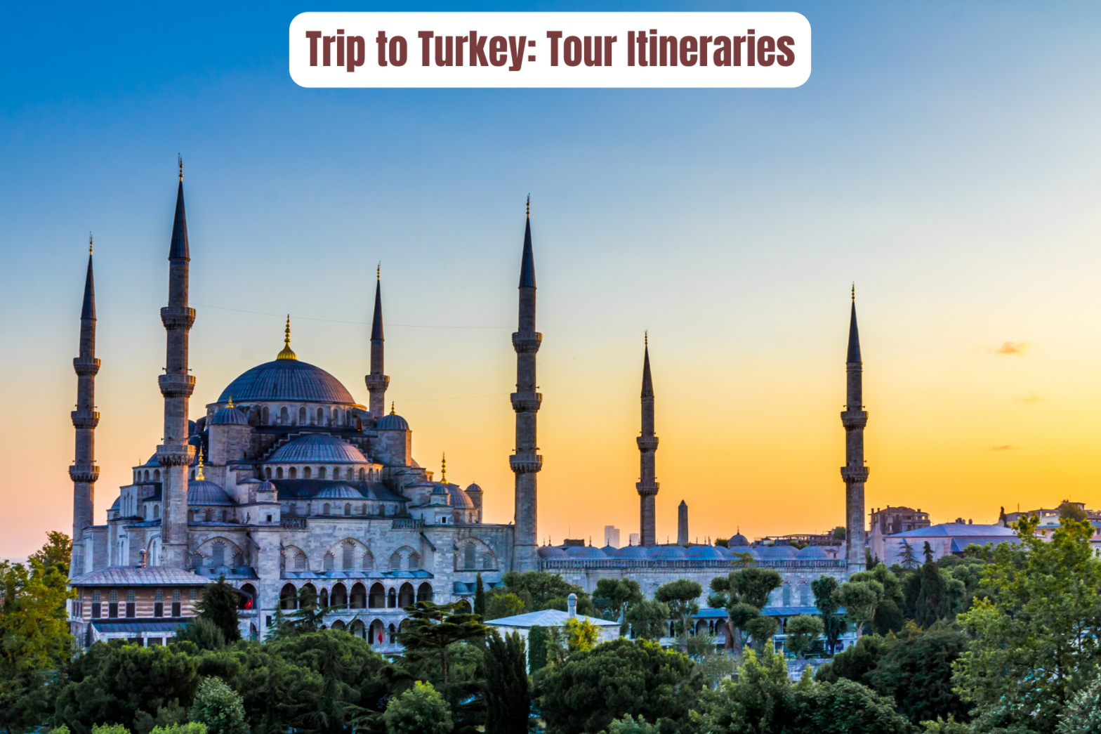 Map of Turkey - Where to Go