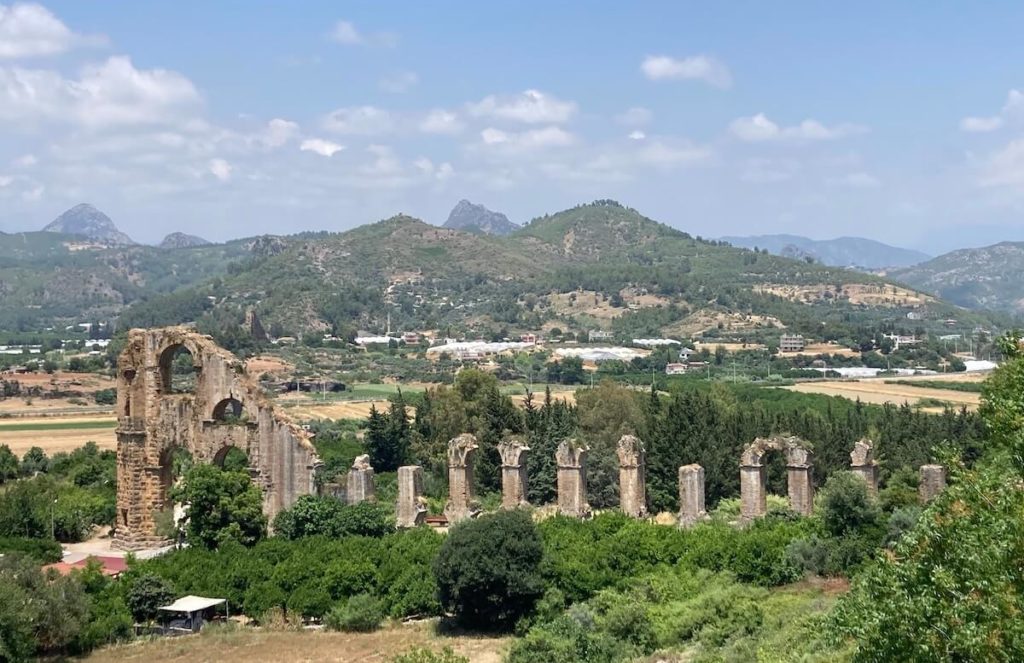 Breakfast near Ancient Aspendos - Turkey Travel Planner